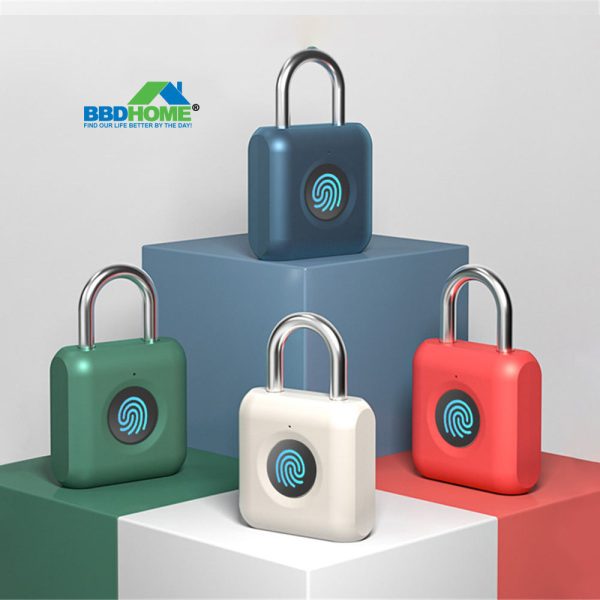 Smart Fingerprint Padlock Small Safety High Sensitivity Ultra-long ...
