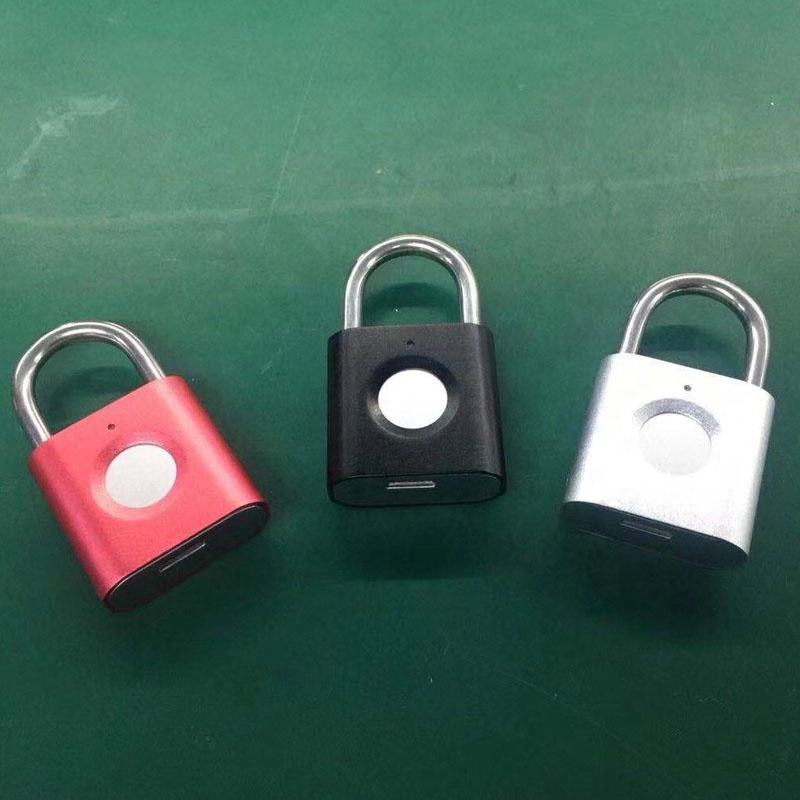 2019 colorful fingerprint padlock Biometric Fingerprint Padlock for ...