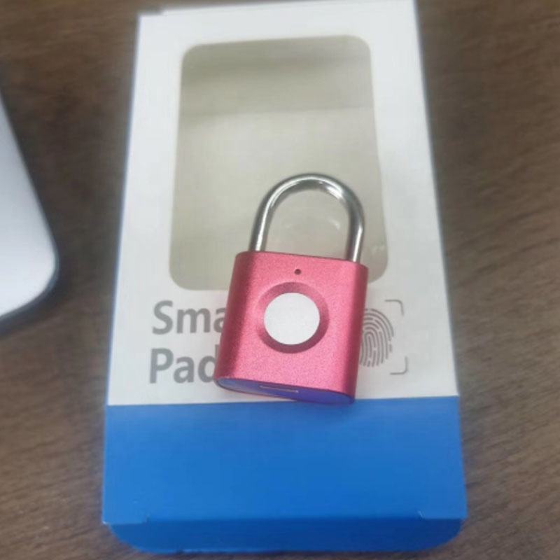 2019 colorful fingerprint padlock Biometric Fingerprint Padlock for ...