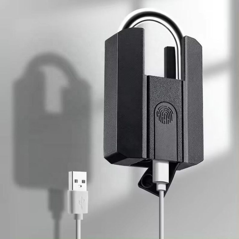 ttlock app smart electronic fingerprint padlock 500mAh Type C IP67 ...