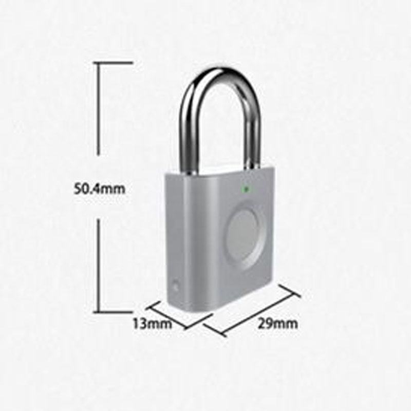 2019 colorful fingerprint padlock Biometric Fingerprint Padlock for ...